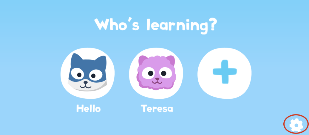 사용자 언어 변경 (Learn English, Spanish and French) – 지원 센터 | Studycat