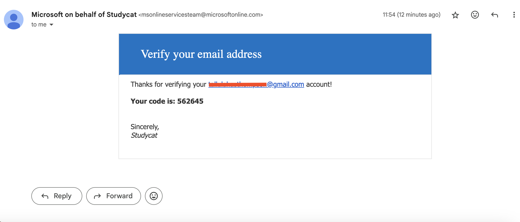 Resetting your password – Help Centre | Studycat